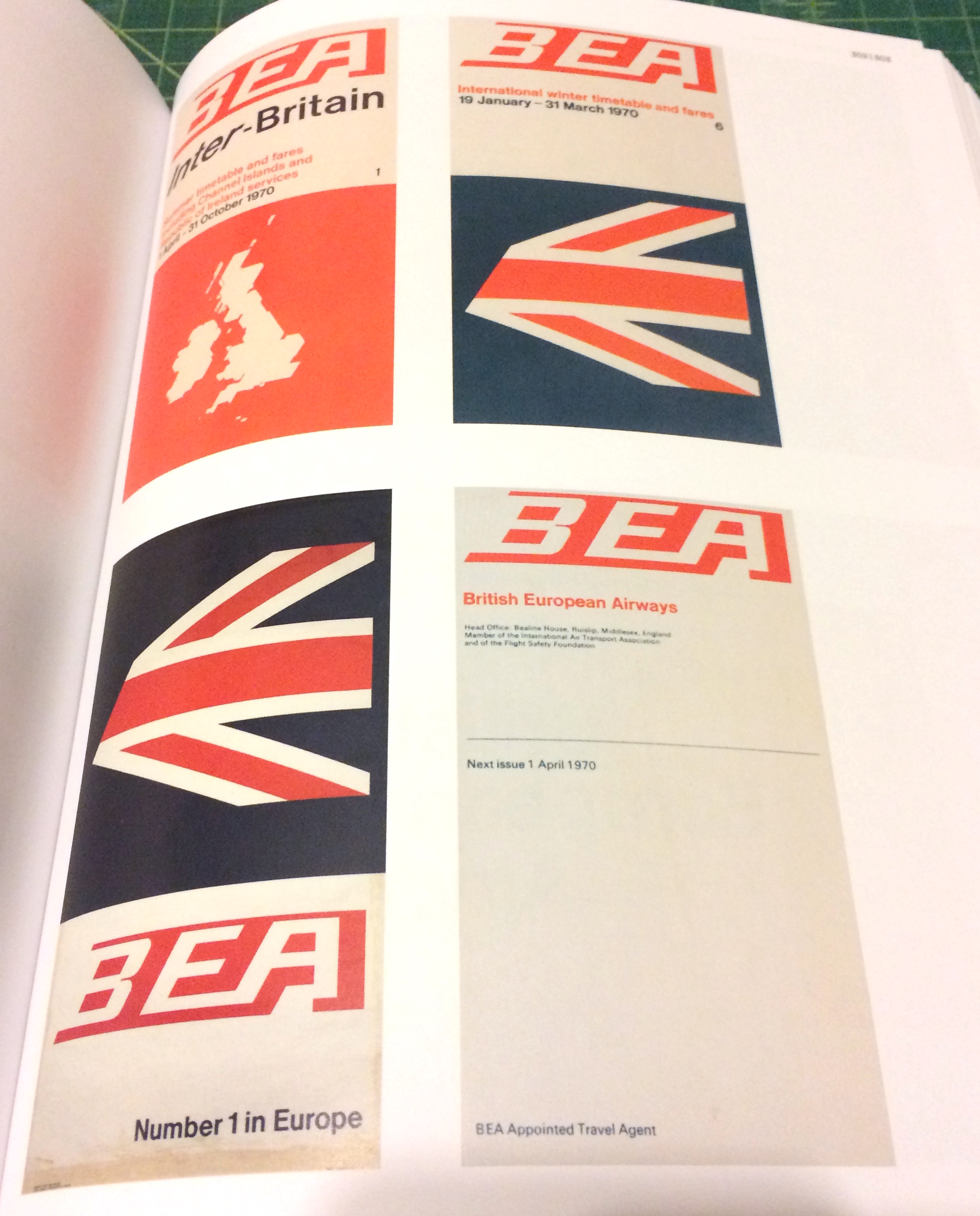 Airline Design Files part 2: Leaning forward to step back at BEA ...